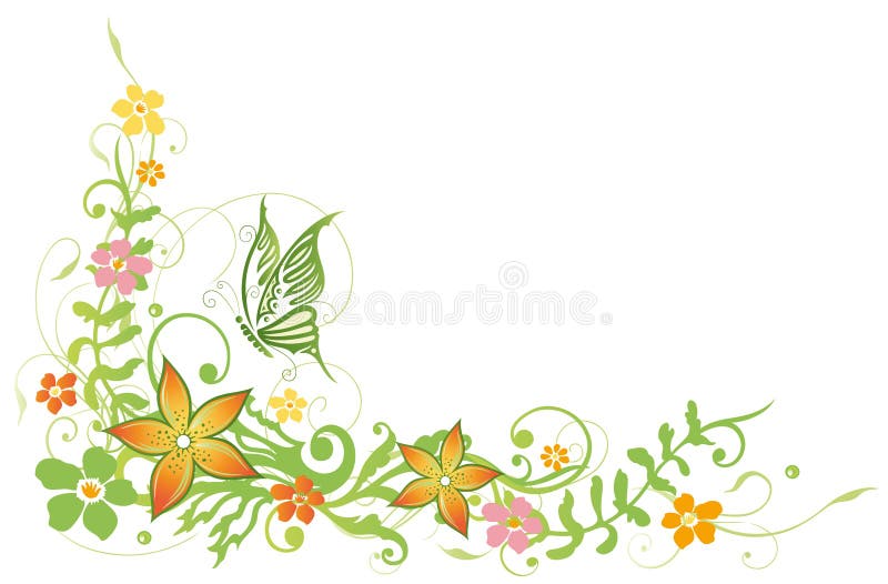 Blom Ranka Blommor Stock Illustrationer, Vektorer, & Clipart – (90 ...