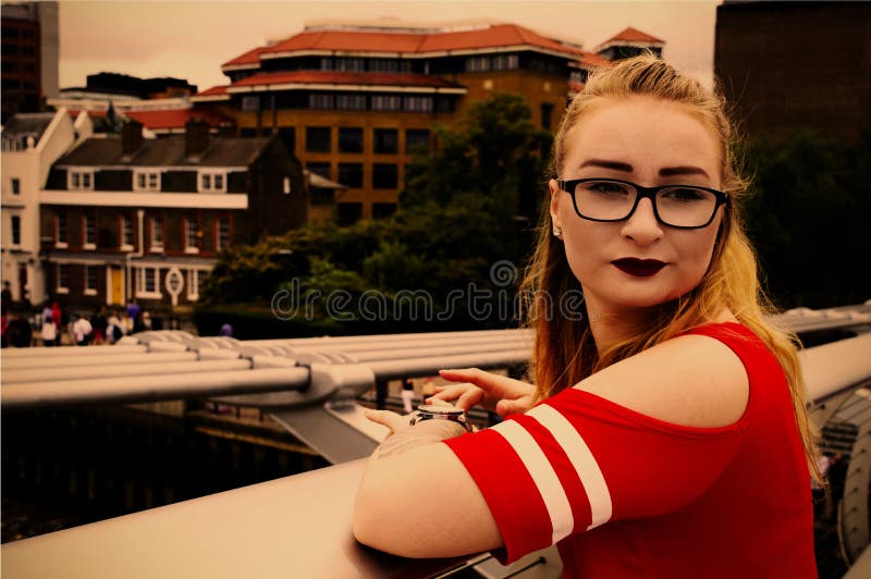 Blond Beautiful Girl in London Stock Photo - Image of background, clean ... Blond Beautiful Girl in London Stock Photo - Image of background, clean ...