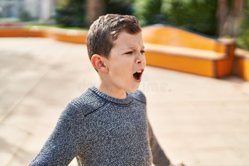 Child Screaming stock photo. Image of child, scream, teen - 2349596