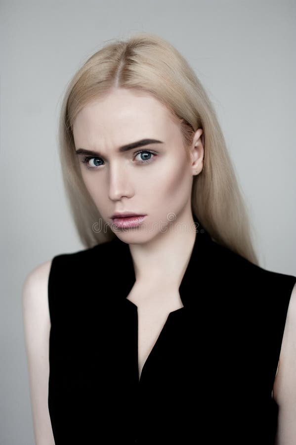 Blond European model stock image. Image of people, lady - 66480307