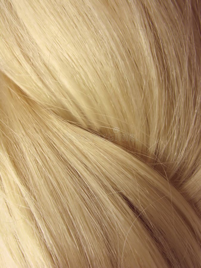 Blond Hair Abstract Texture Background Stock Photo - Image of object ...