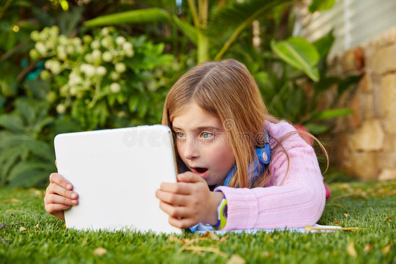 Blond Kid Girl Surprised Expression Hands in Face Stock Image - Image ... Blond Kid Girl Surprised Expression Hands in Face Stock Image - Image ...