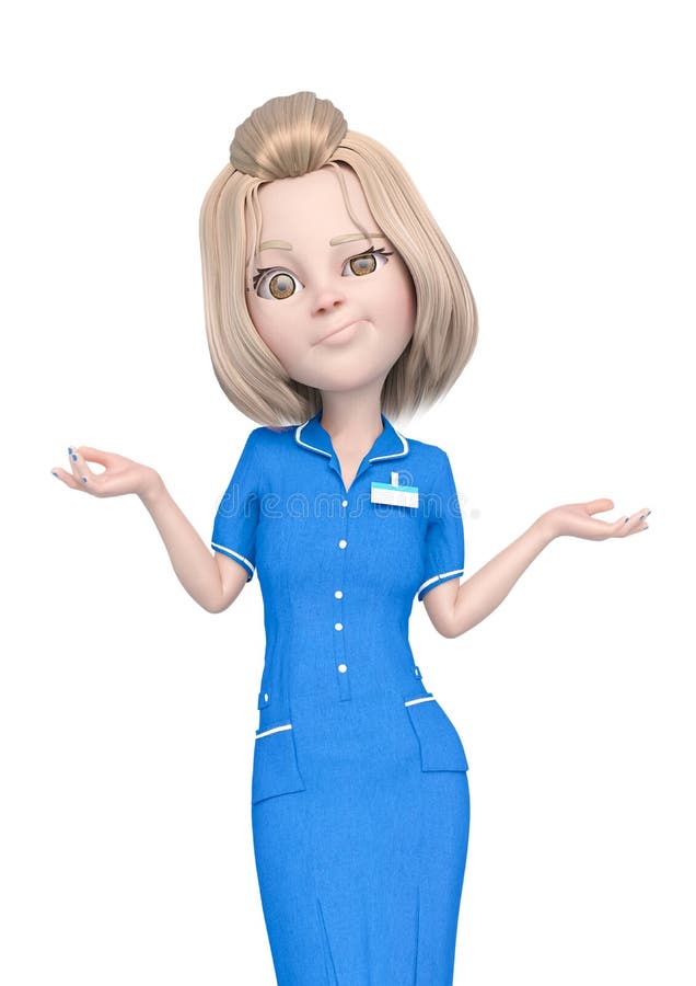 Nurse Scrubs Cartoon Stock Illustrations – 2,466 Nurse Scrubs Cartoon ...