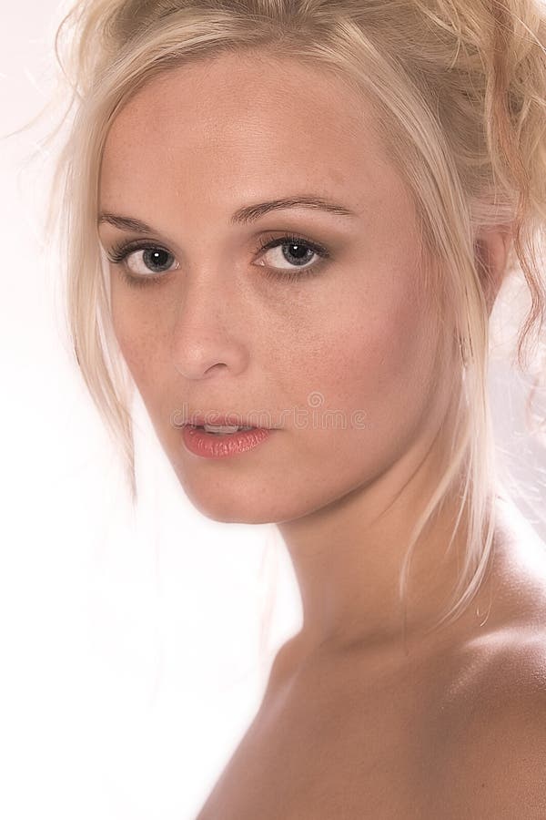 Blond Portrait stock photo. Image of human, female, extensions - 1822812