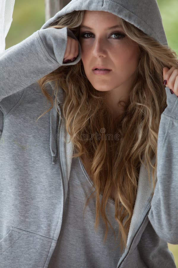 Blond woman stock image. Image of spring, female, sensual - 40136749