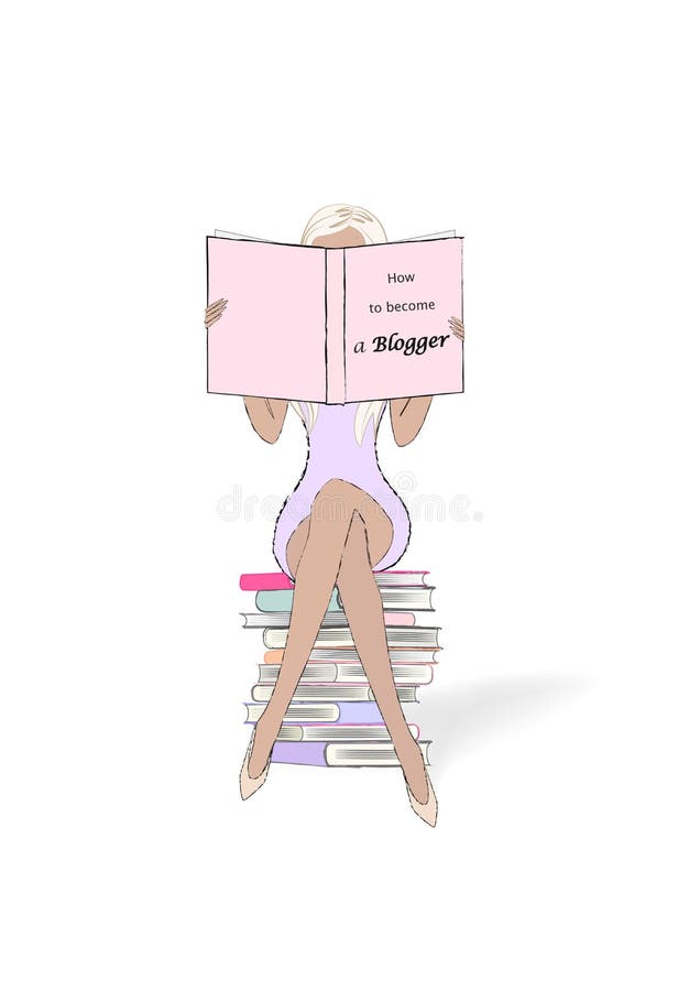 Young Woman Going on a Bridge in the Sea, Back View Stock Image - Image ...