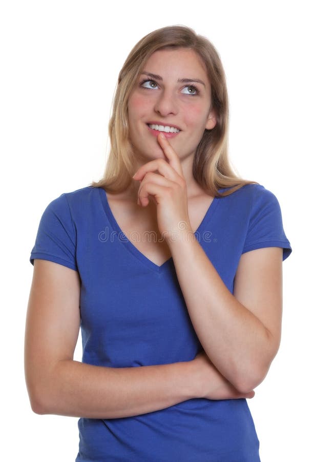 Blonde German Student Thinking Future Stock Photos - Free & Royalty ...
