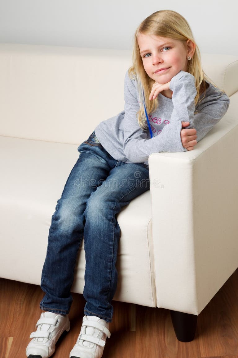 939 Girl Teen Blonde Sofa Stock Photos - Free & Royalty-Free Stock ...