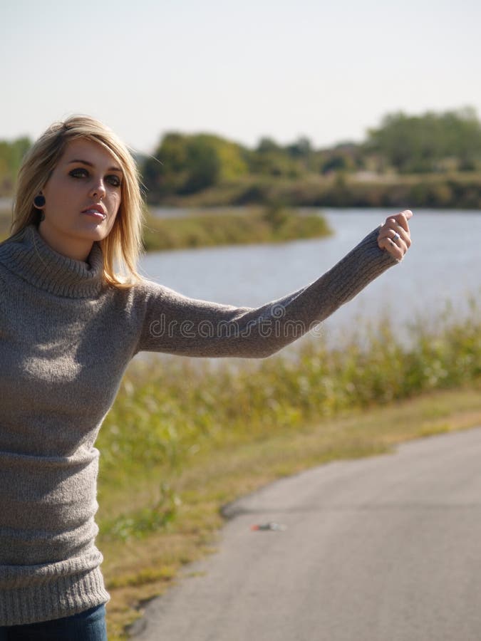 Blonde Hitch Hiker Picture Image 2205493