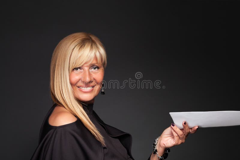 Woman Handing Papers Stock Photos - Free & Royalty-Free Stock Photos ...