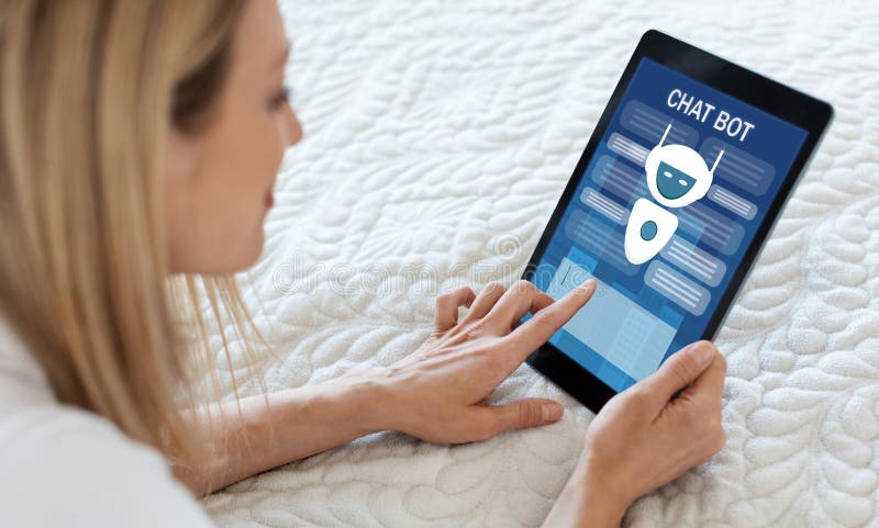 683 Woman Chatbot Stock Photos - Free & Royalty-Free Stock Photos from ...