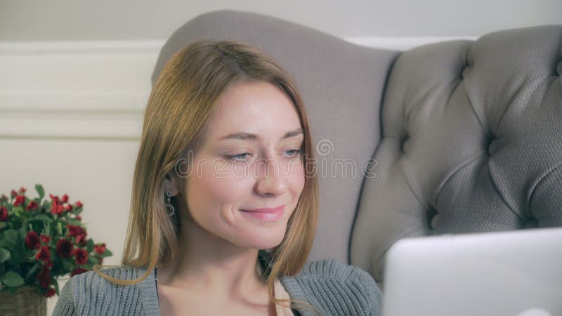 Adorable Woman Beautiful Lingerie Lying Sofa Stock Photos - Free ...