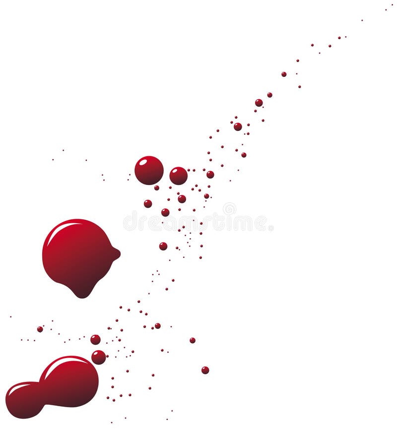 Blood stock vector. Illustration of afraid, damage, drop - 4016153