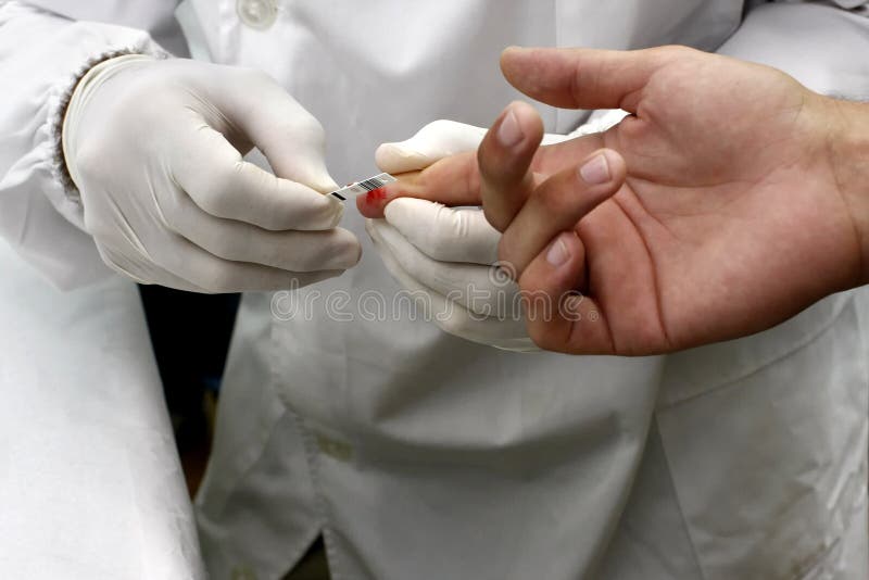 Blood analysis stock photo. Image of hospital, people - 9395554