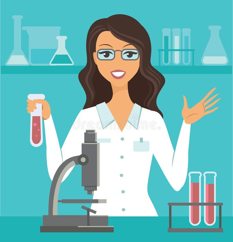 Laborant Stock Illustrations – 16 Laborant Stock Illustrations, Vectors ...