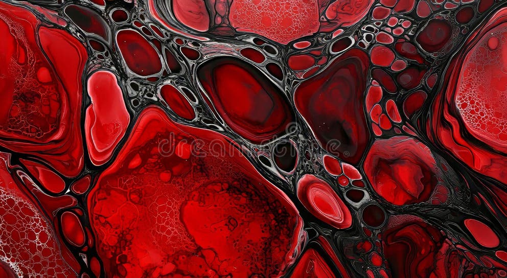 The Blood Background, a Red Blood on an Abstract Background, a Blood ...
