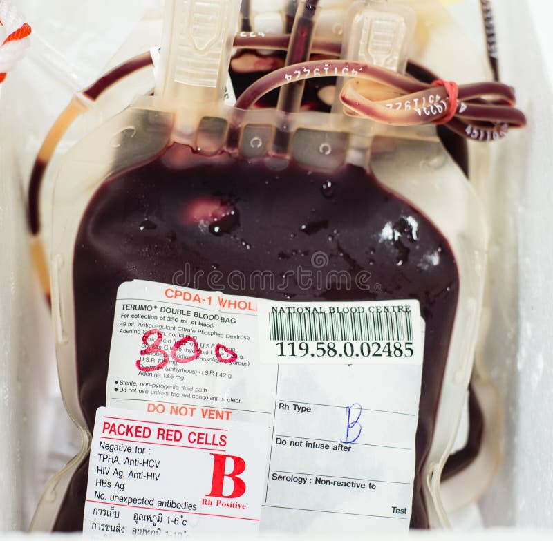 Blood bag stock image. Image of procedure, bank, transfusion - 56810769