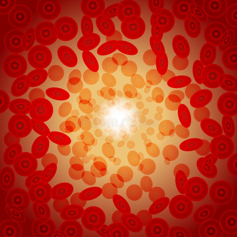 Blood and Body, Movement of Life Stock Vector - Illustration of ...