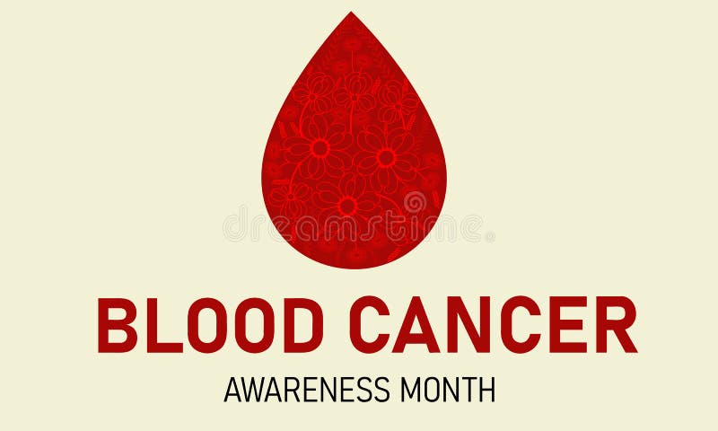 Blood Cancer month stock vector. Illustration of background - 254914575