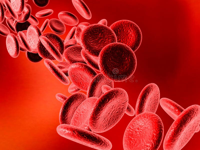 Blood Cells stock illustration. Illustration of science - 147785471
