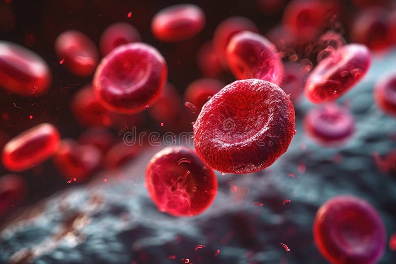 Blood Cell. Medical Science Concept Stock Illustration - Illustration ...