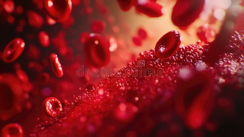 Blood Cell Morphology Under Microscope Stock Image - Image of ...