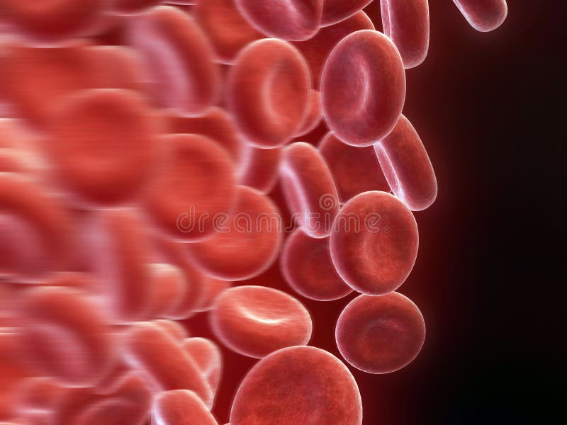 Blood cells stock illustration. Illustration of microbe - 1584478