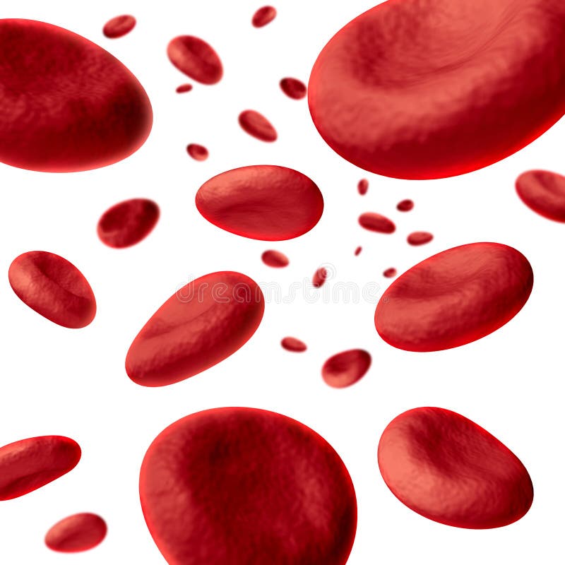 Blood cells stock illustration. Illustration of three - 18782409