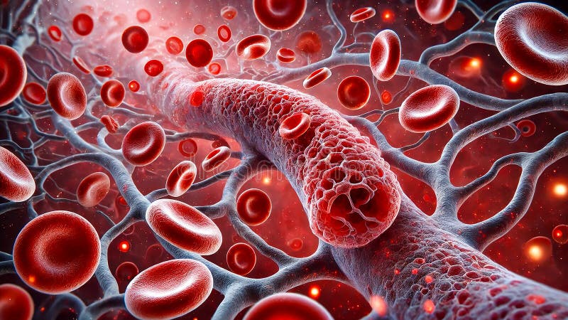 Blood Cells Affected by Sickle Cell Disease,irregular, Sickle-shaped ...