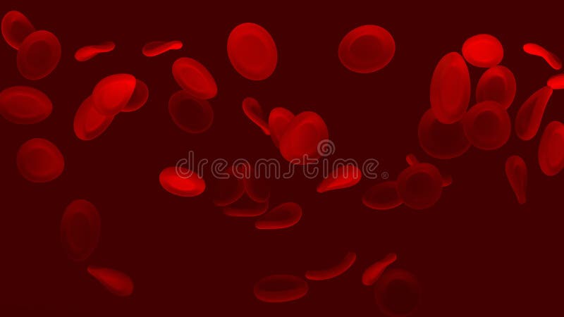 Blood cells close up stock illustration. Illustration of coagulum ...