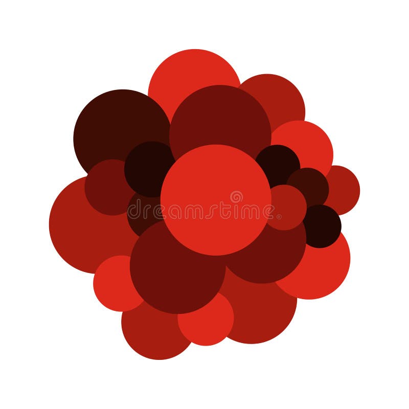 Blood cells flat icon stock vector. Illustration of care - 79628359