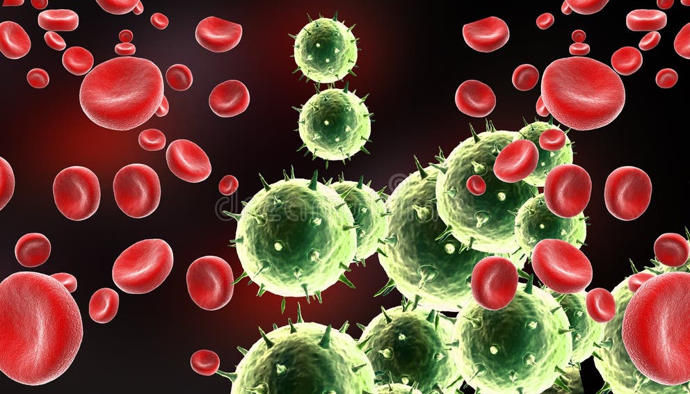 Virus Invade Cells Stock Illustrations – 54 Virus Invade Cells Stock ...