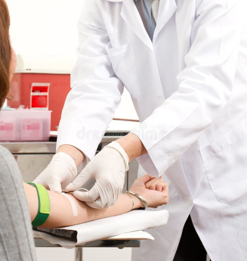 Blood checking stock image. Image of human, skin, pain - 24709397