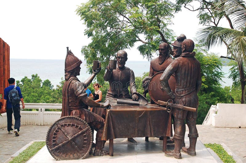 Blood Compact Marker in Bohol, Philippines Editorial Photo - Image of ...