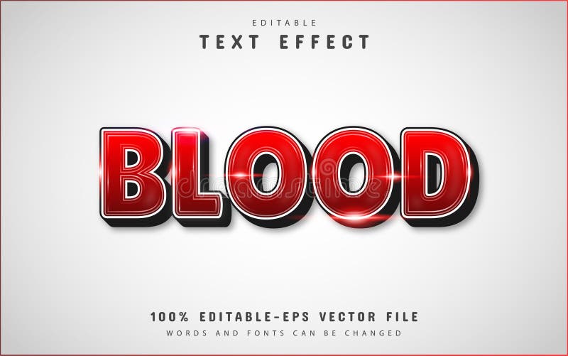 3d Blood Text Effect Stock Illustrations – 240 3d Blood Text Effect ...