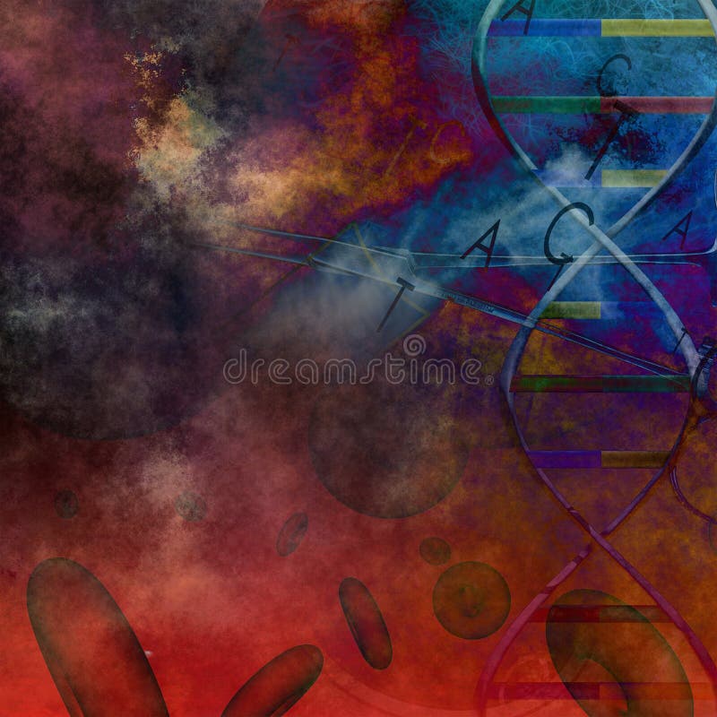 Blood DNA stock illustration. Illustration of laboratory - 182756872