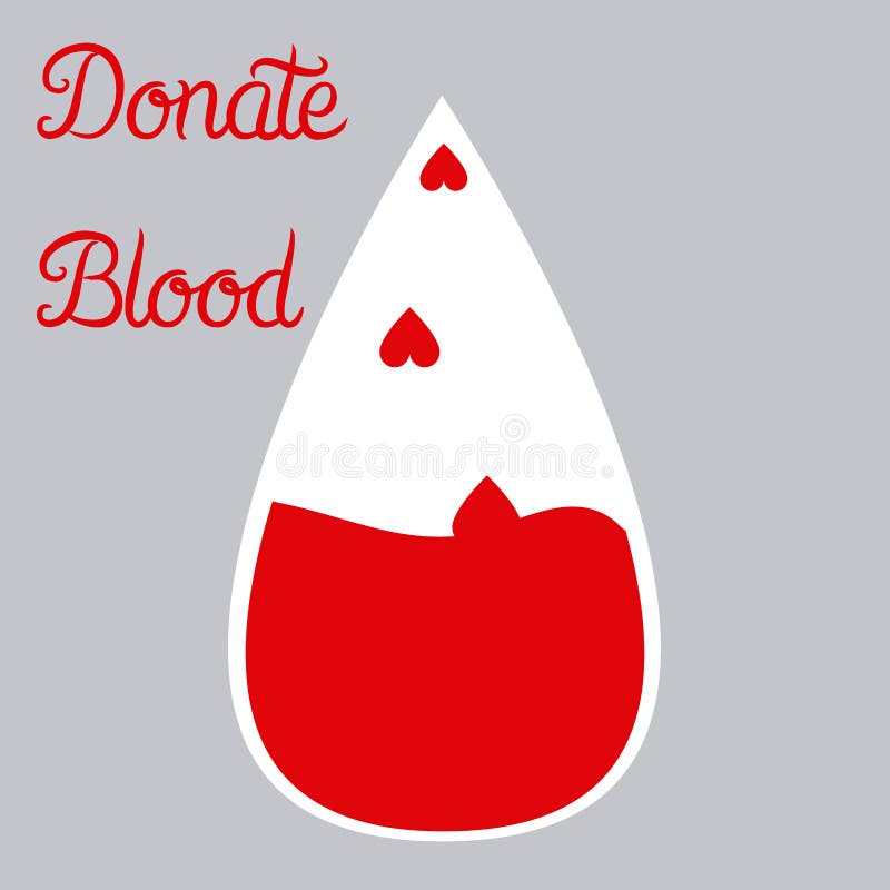 Blood donation stock illustration. Illustration of give - 57882428