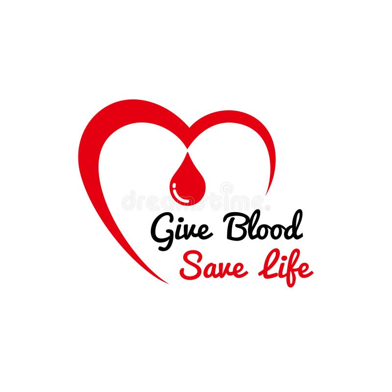 Blood Donor Save Life Banner Poster. Blood Donation Vector Design Stock ...
