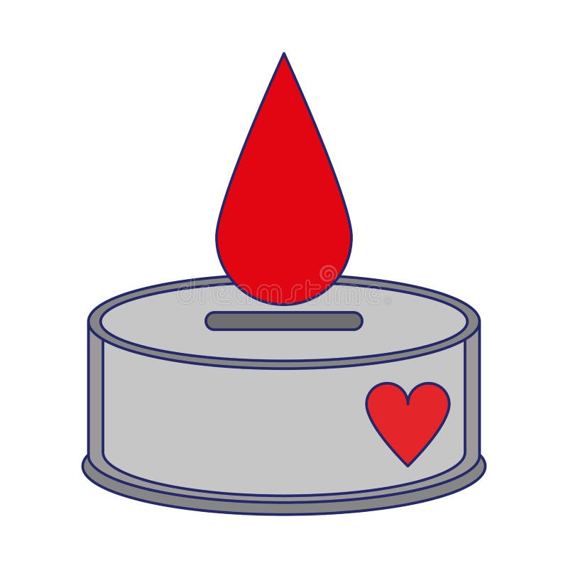 Blood Drop Saving Box Symbol Stock Vector - Illustration of treatment ...
