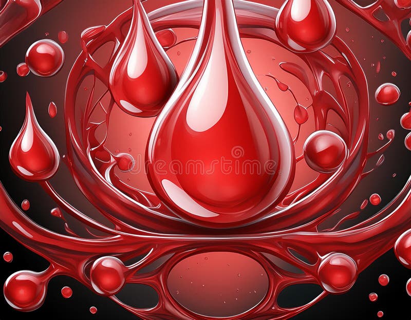 Blood drops cut out stock illustration. Illustration of design - 318798072