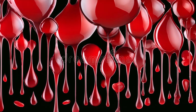 Blood drops cut out stock illustration. Illustration of crime - 318798109