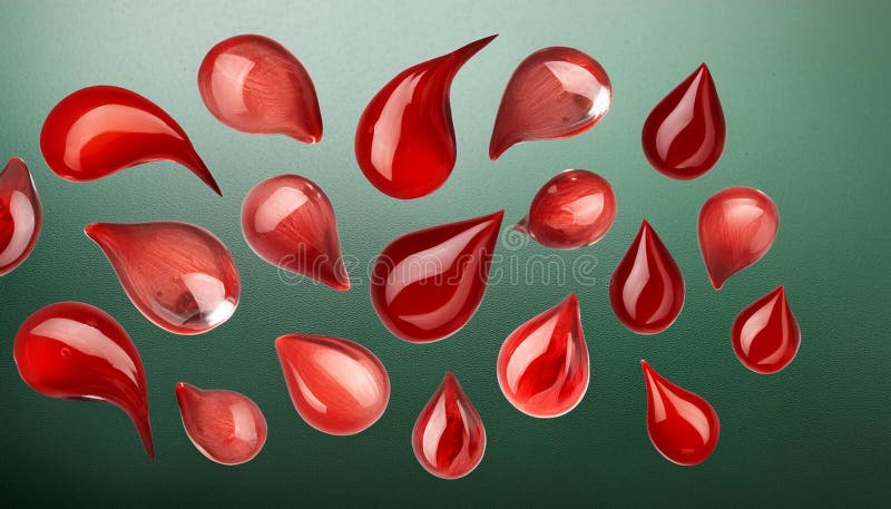 Blood drops cut out stock illustration. Illustration of stain - 318798123
