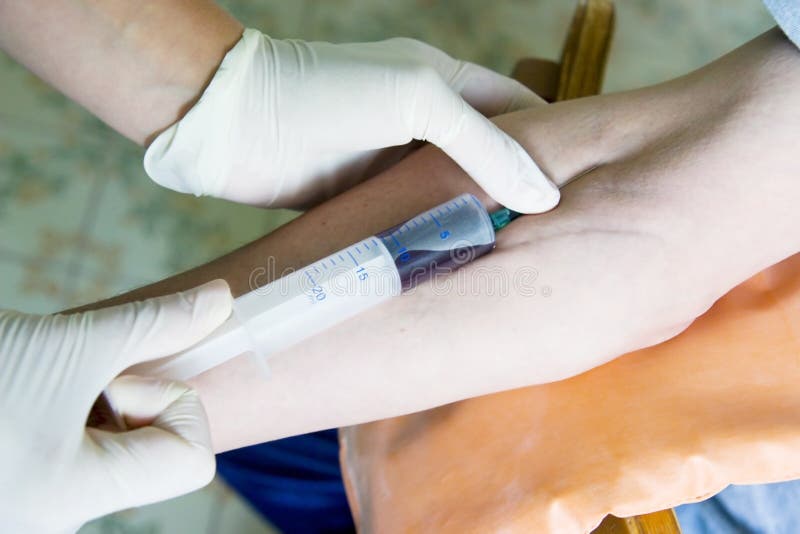Blood extraction stock image. Image of care, hold, extraction - 7662391