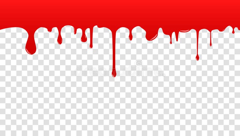 Transparent Dripping Blood Stock Illustrations – 274 Transparent ...
