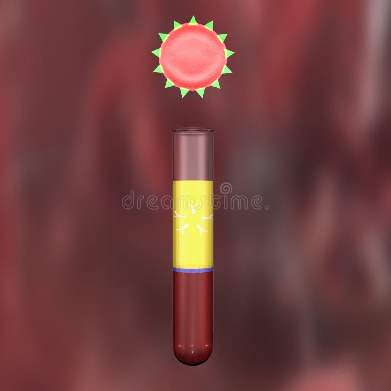 Blood group a stock illustration. Illustration of concept - 47855965