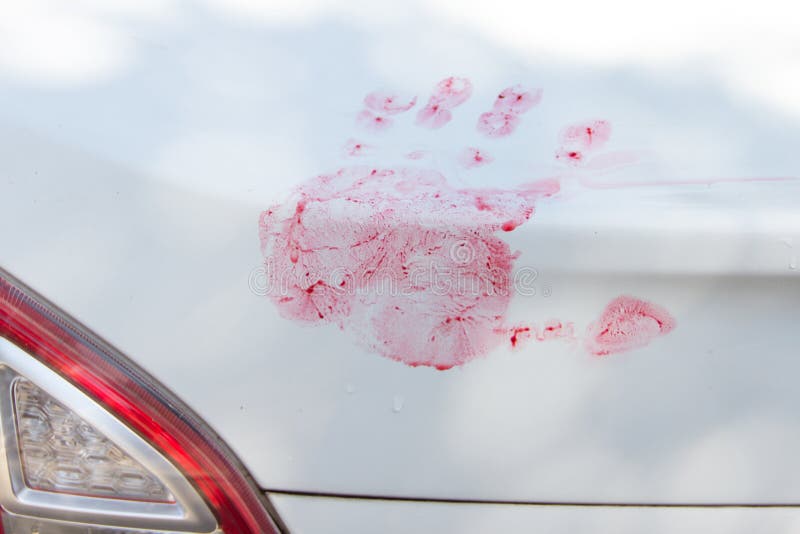 Bloody Windshield stock image. Image of injured, cracked - 6328853