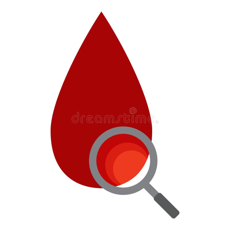 Blood icon stock vector. Illustration of blood, bleed - 257965025