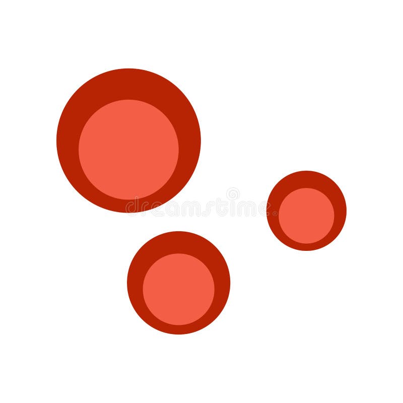 Blood Icon. Flat Illustration of Blood Vector Icon for Web Stock ...