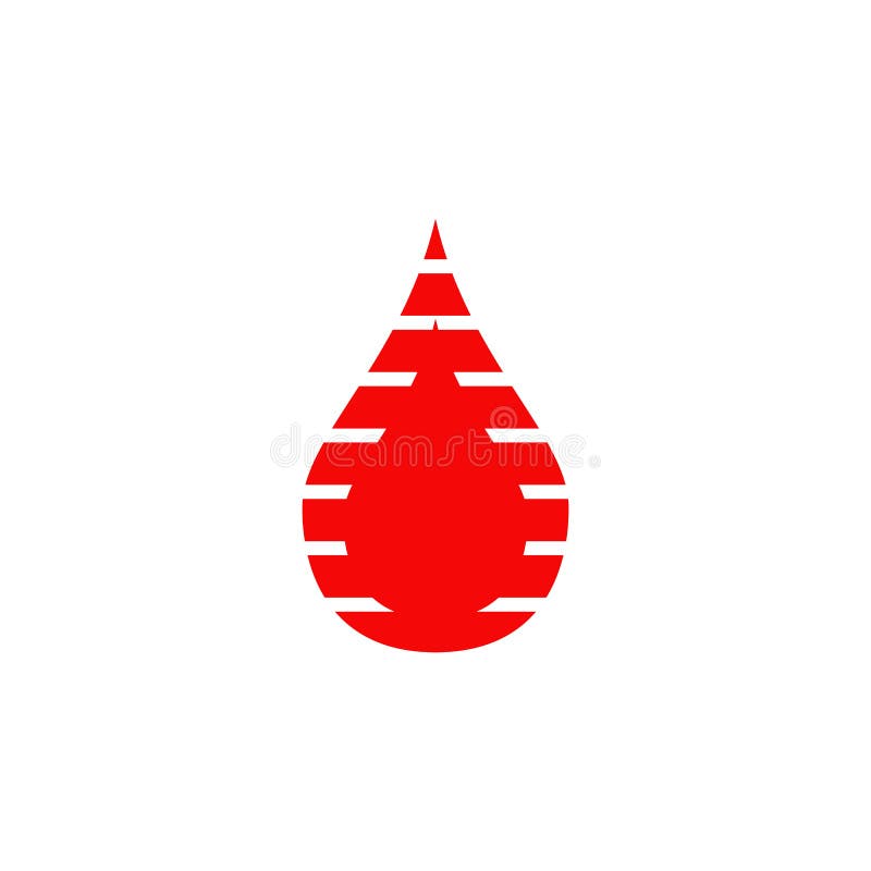 Blood Icon Logo Design Vector Stock Vector - Illustration of blood ...