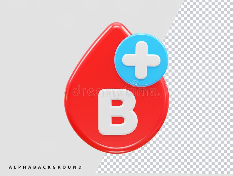 Blood Icon Vector Illustration Element 3d Rendering Transparent Eps ...